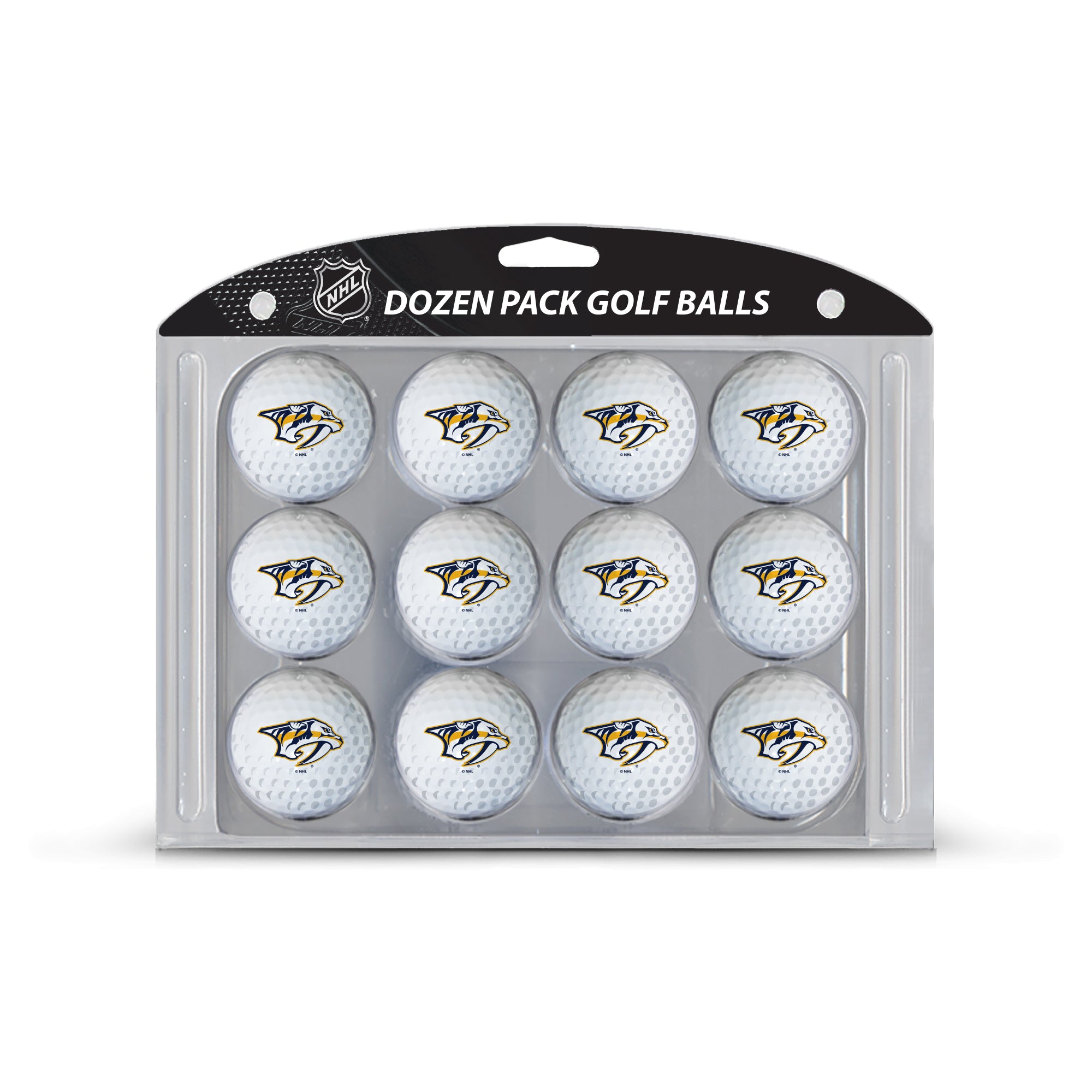 Nashville Predators Golf Balls Dozen Pack | Team Golf