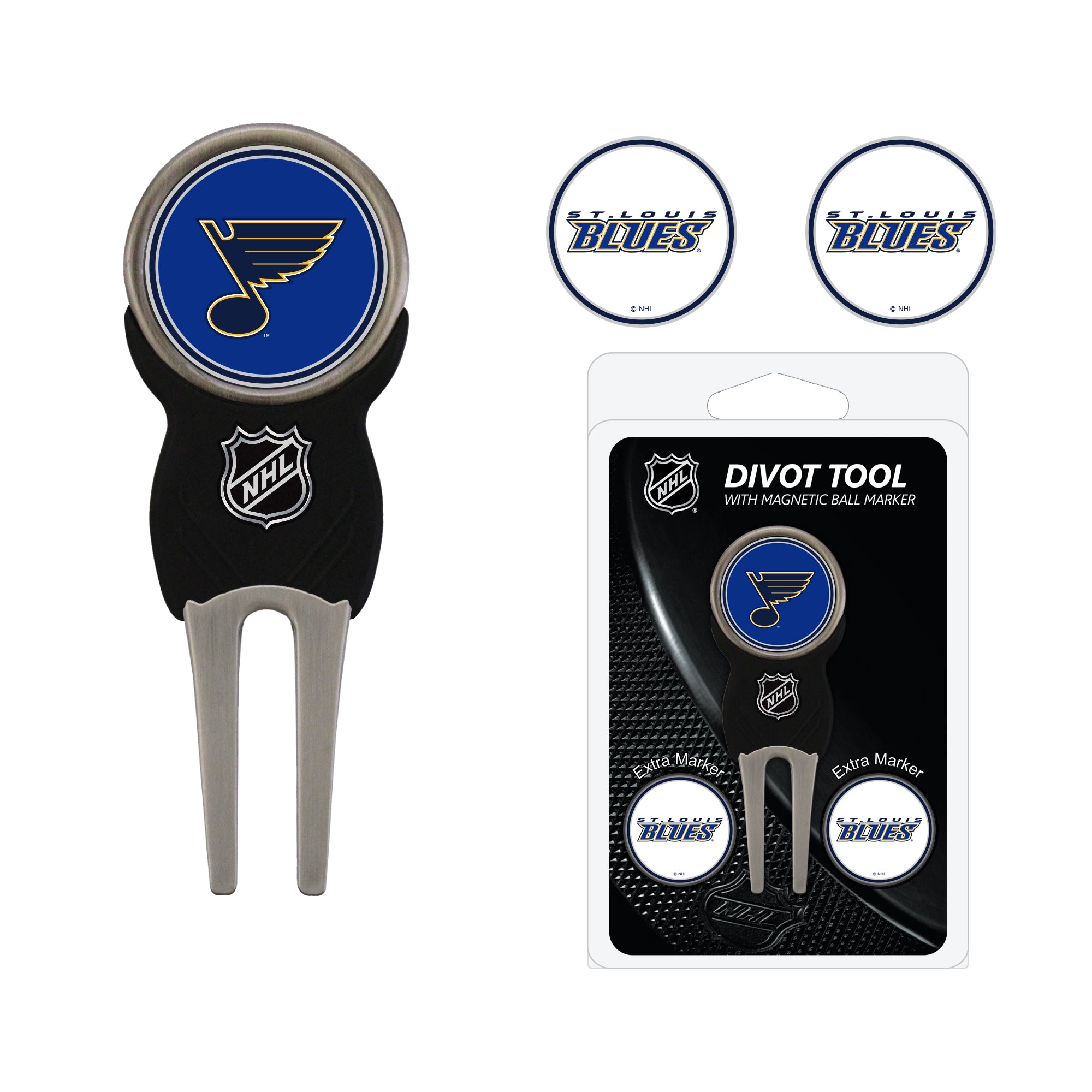 St. Louis Blues Signature Divot Tool Pack | Buy Golf Divot Tools Online ...