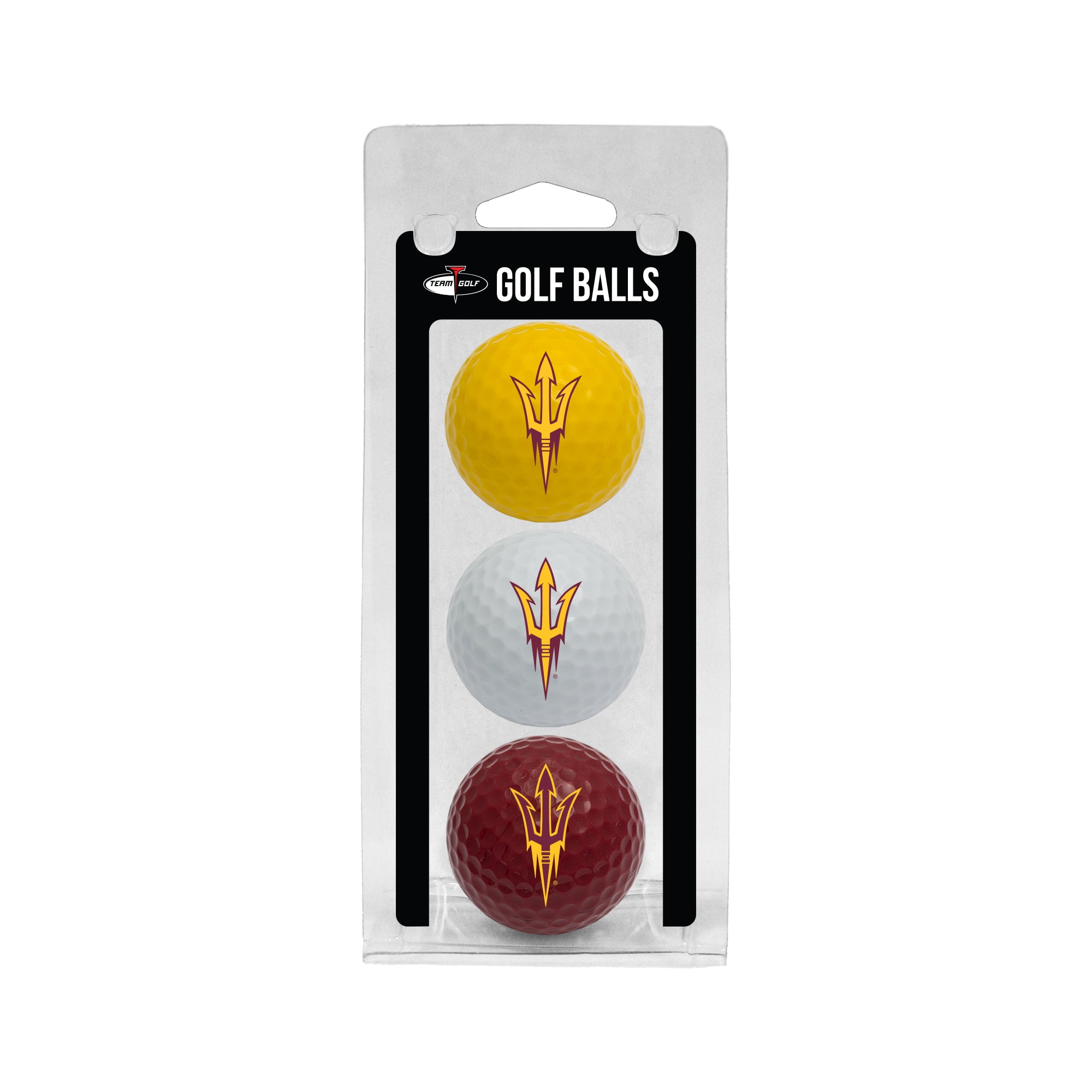 Arizona State Sun Devils Golf Balls 3 Pack | Team Golf