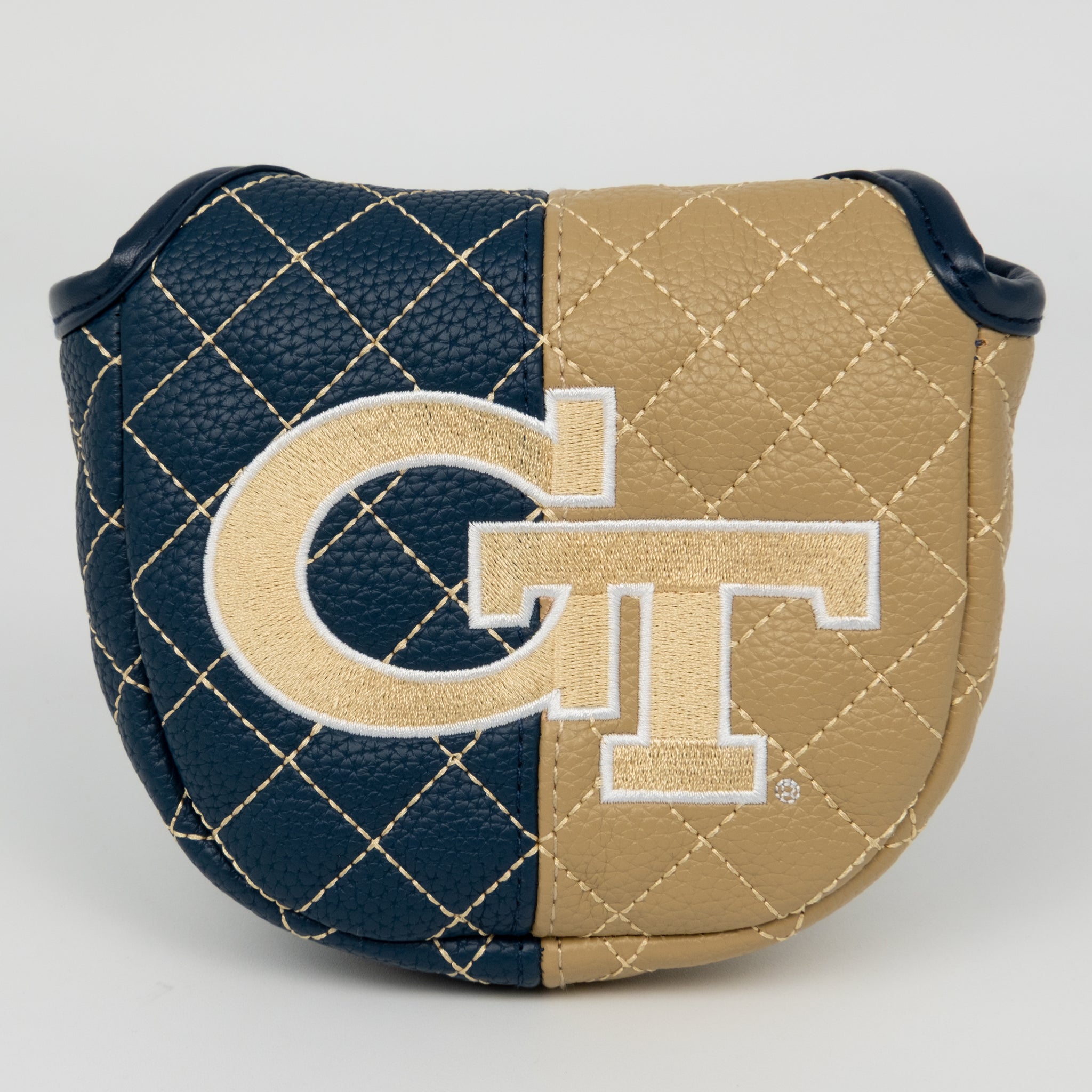Georgia Tech Yellow Jackets Quilted Mallet Putter Cover (SPLIT) | Team Golf