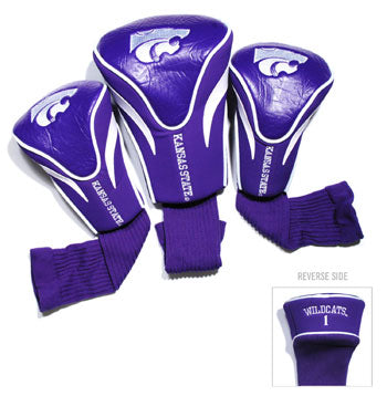 Kansas State Wildcats 3 Pack Contour Sock Headcovers | Team Golf