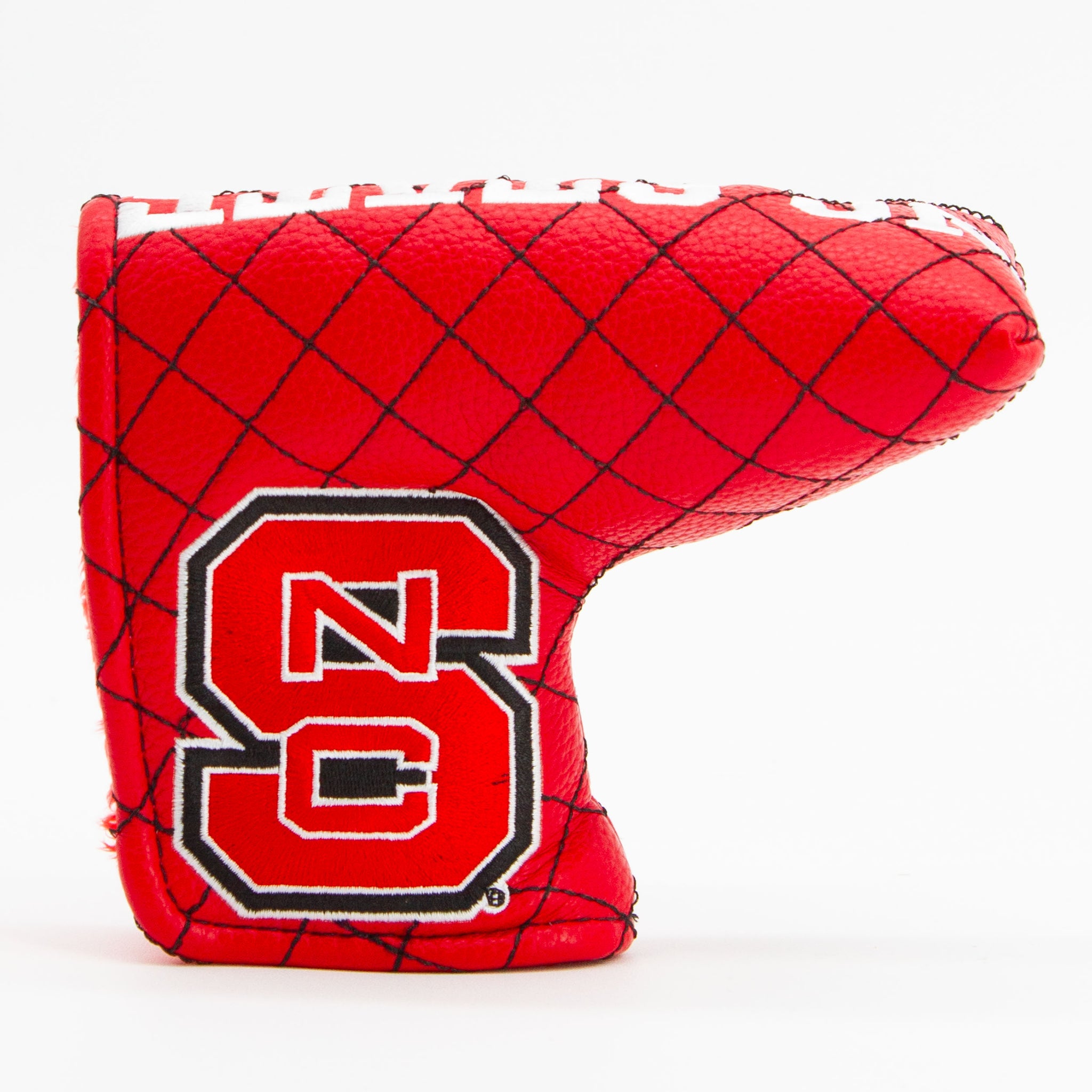 NC State Wolfpack Quited Blade Putter Cover (SOLID) | Team Golf