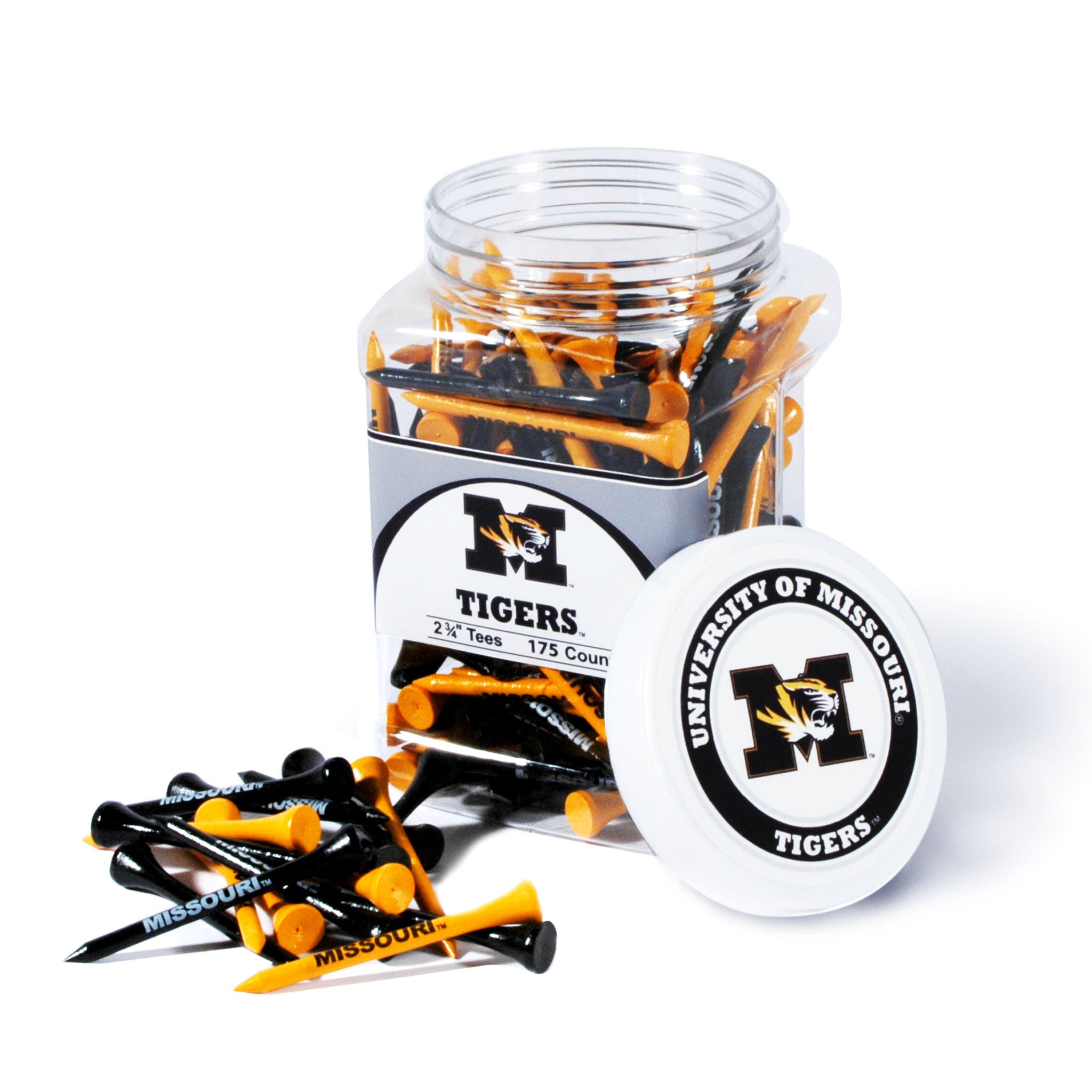 Missouri Tigers 175 Tee Jar | Buy Golf Tees Online | Team Golf