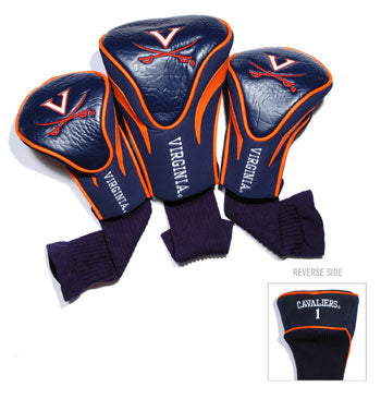 Virginia Cavaliers 3 Pack Contour Sock Headcovers | Team Golf