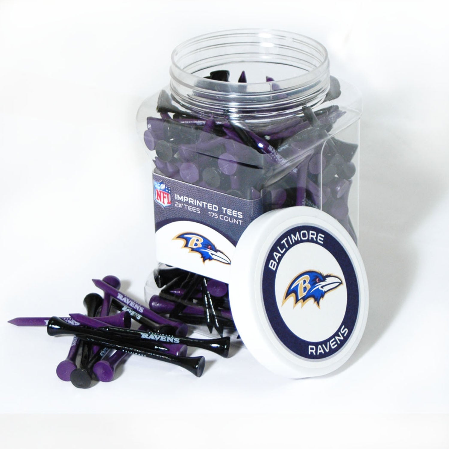 Baltimore Ravens 175 Tee Jar | Team Golf