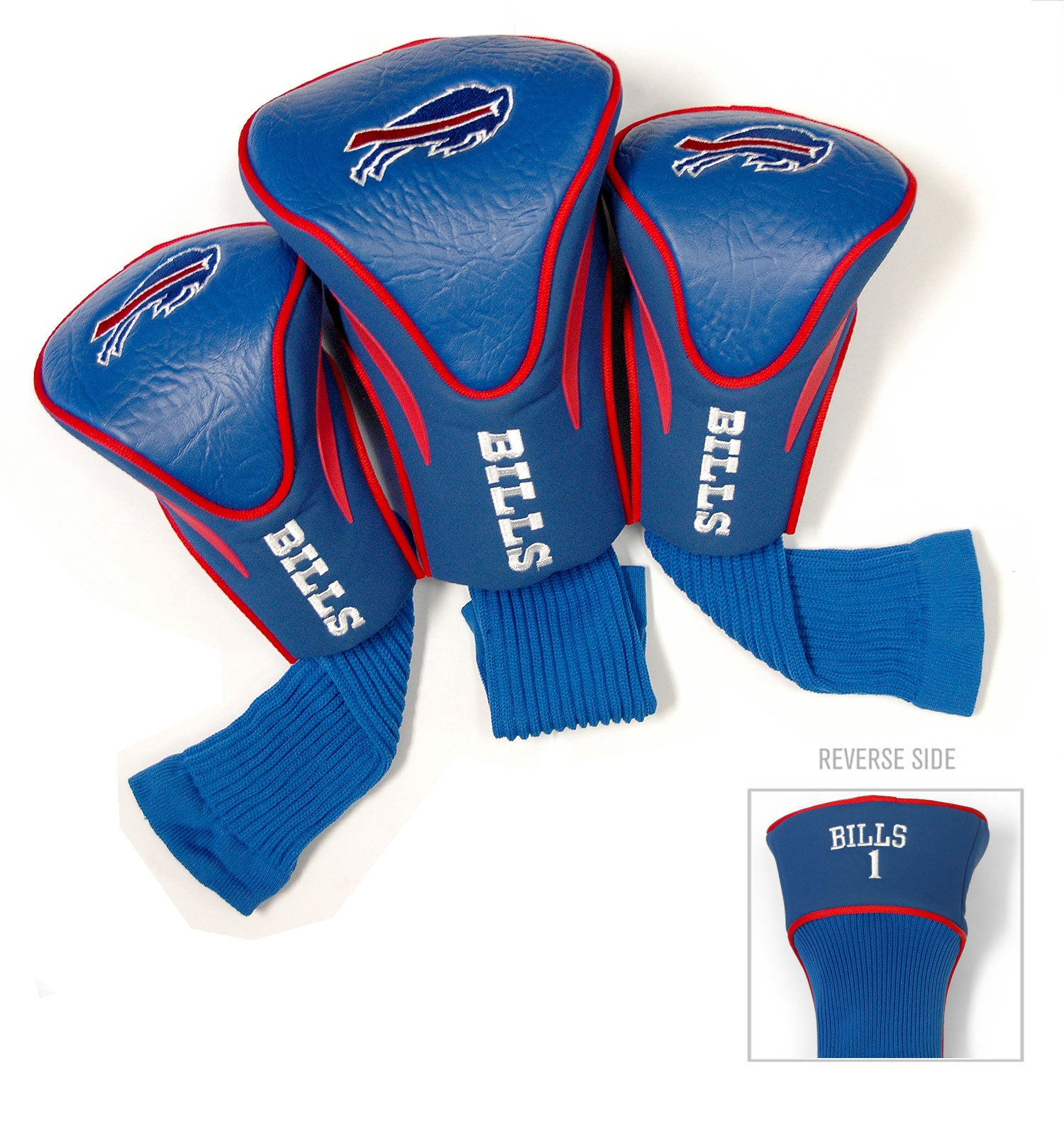 Buffalo Bills 3 Pack Contour Sock Headcovers | Team Golf