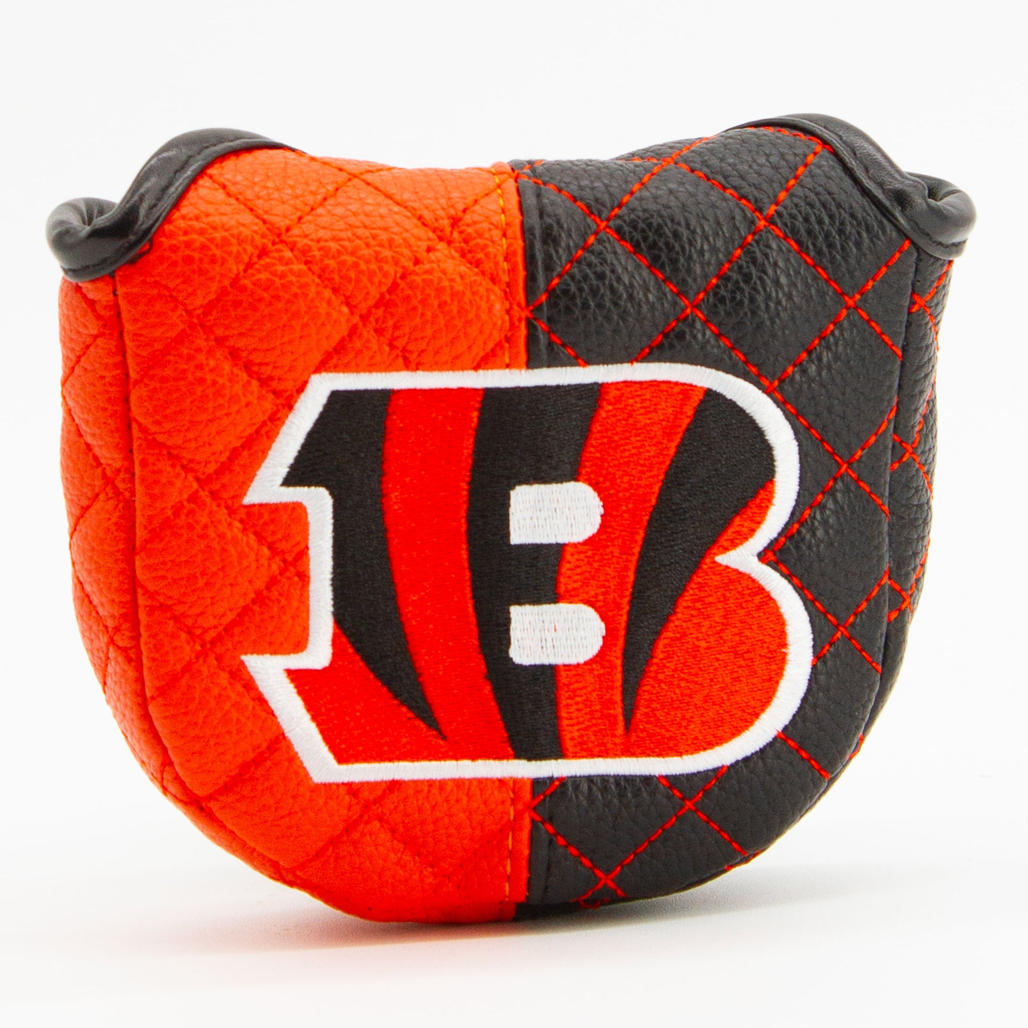 Cincinnati Bengals Quilted Mallet Putter Cover (SPLIT) | Team Golf