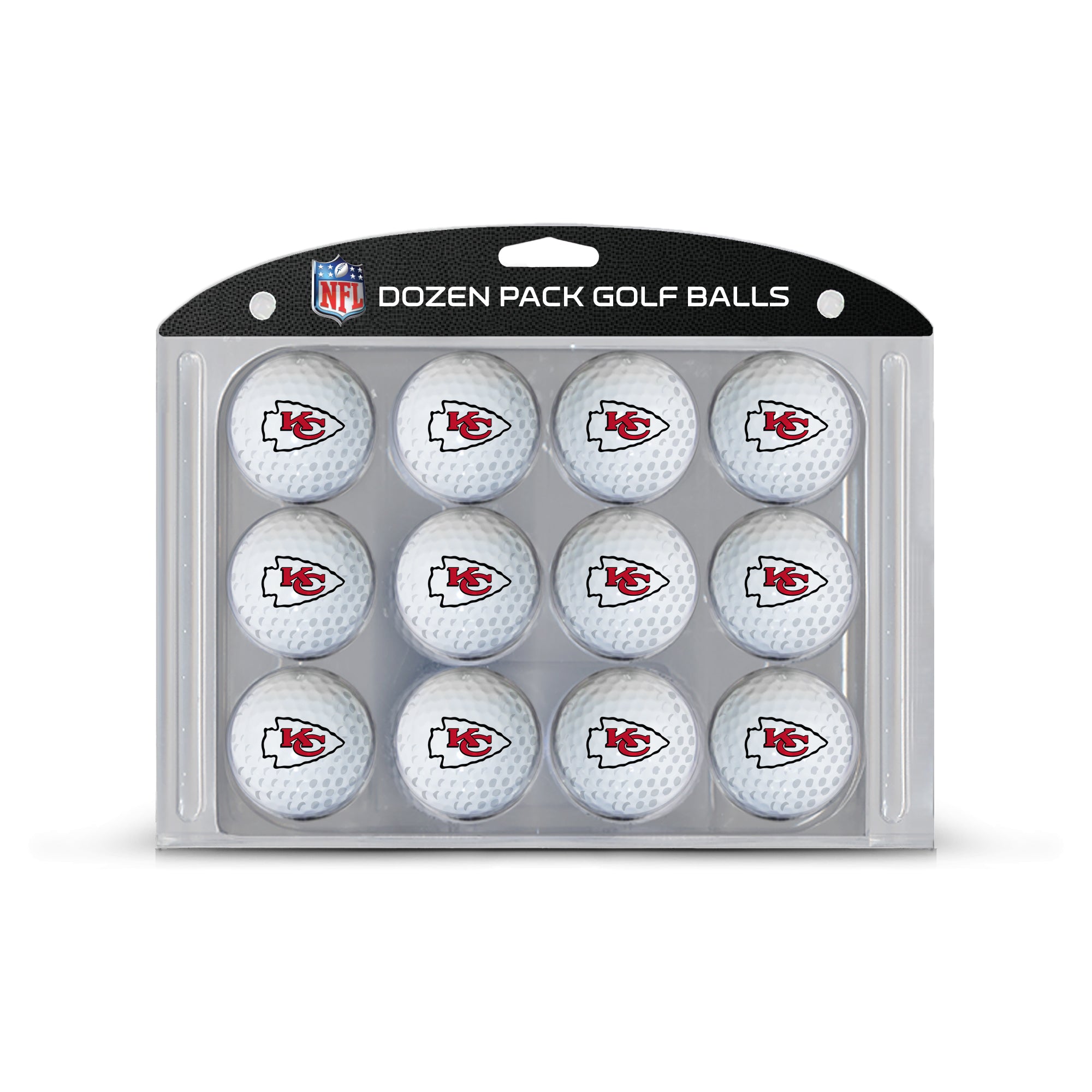 Kansas City Chiefs Golf Balls Dozen Pack | Team Golf