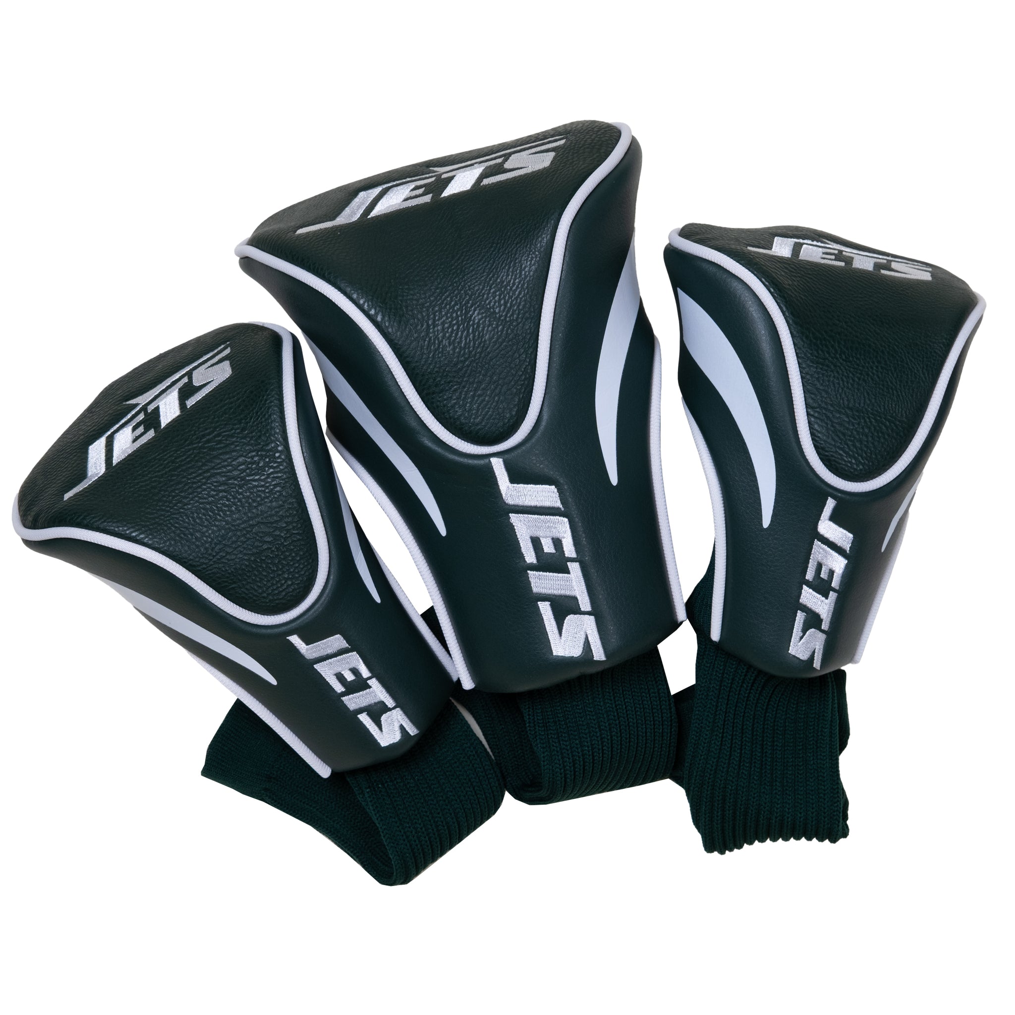 New York Jets 3 Pack Contour Sock Headcovers | Team Golf