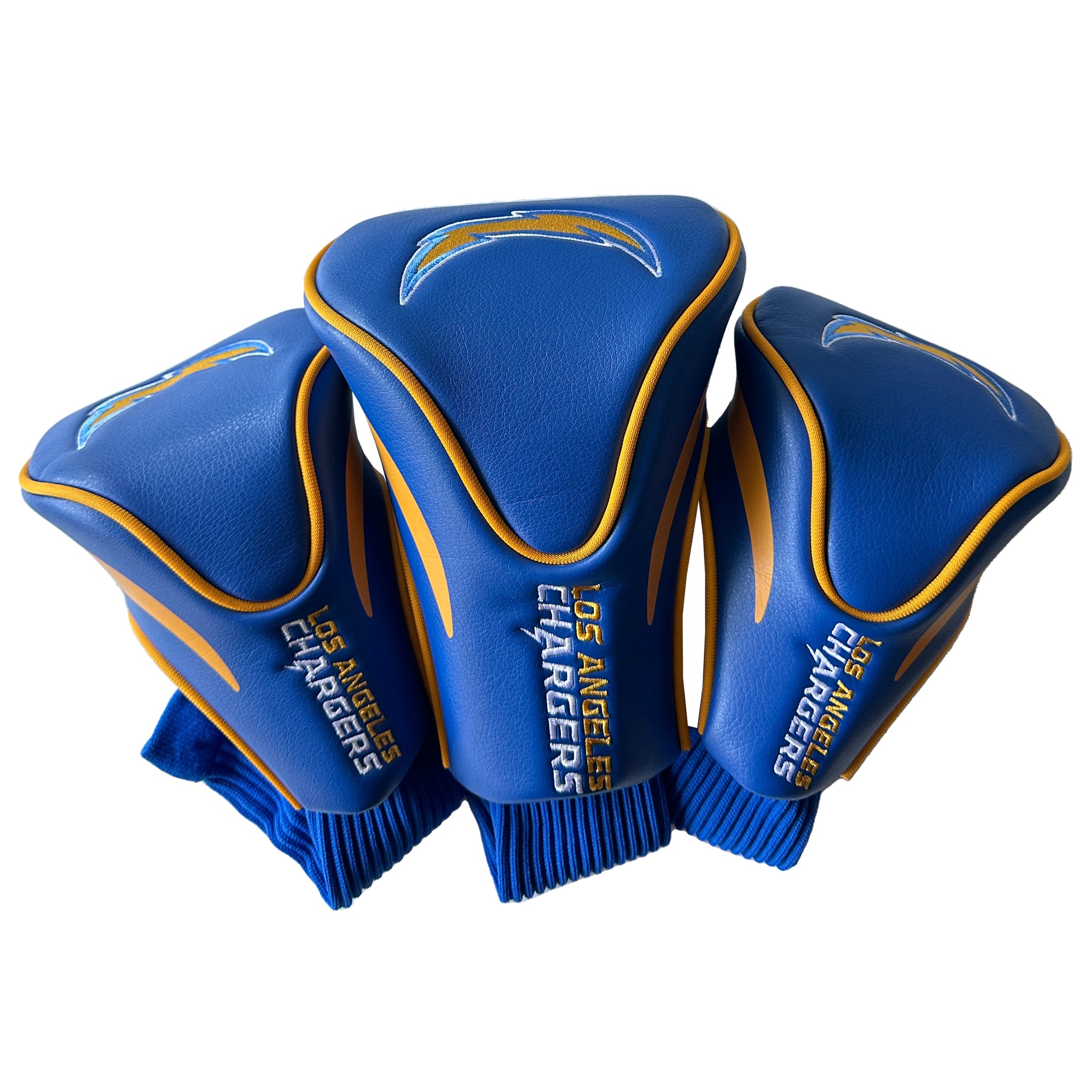 Los Angeles Chargers 3 Pack Contour Sock Headcovers | Team Golf