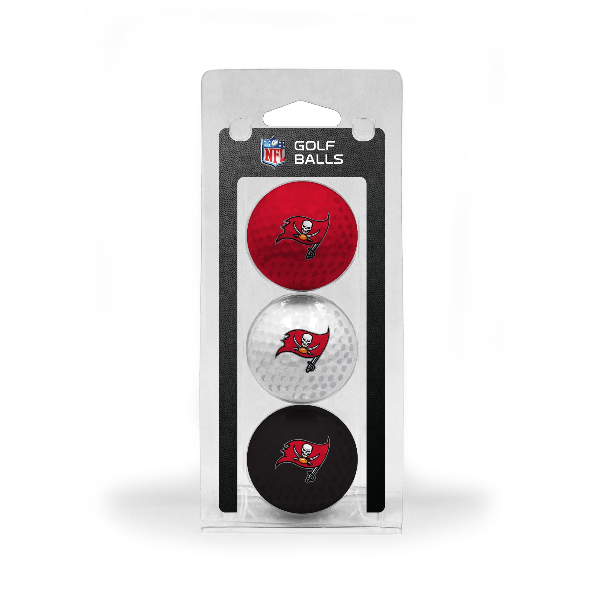 Tampa Bay Buccaneers Golf Balls 3 Pack | Buy Golf Balls Online | Team Golf
